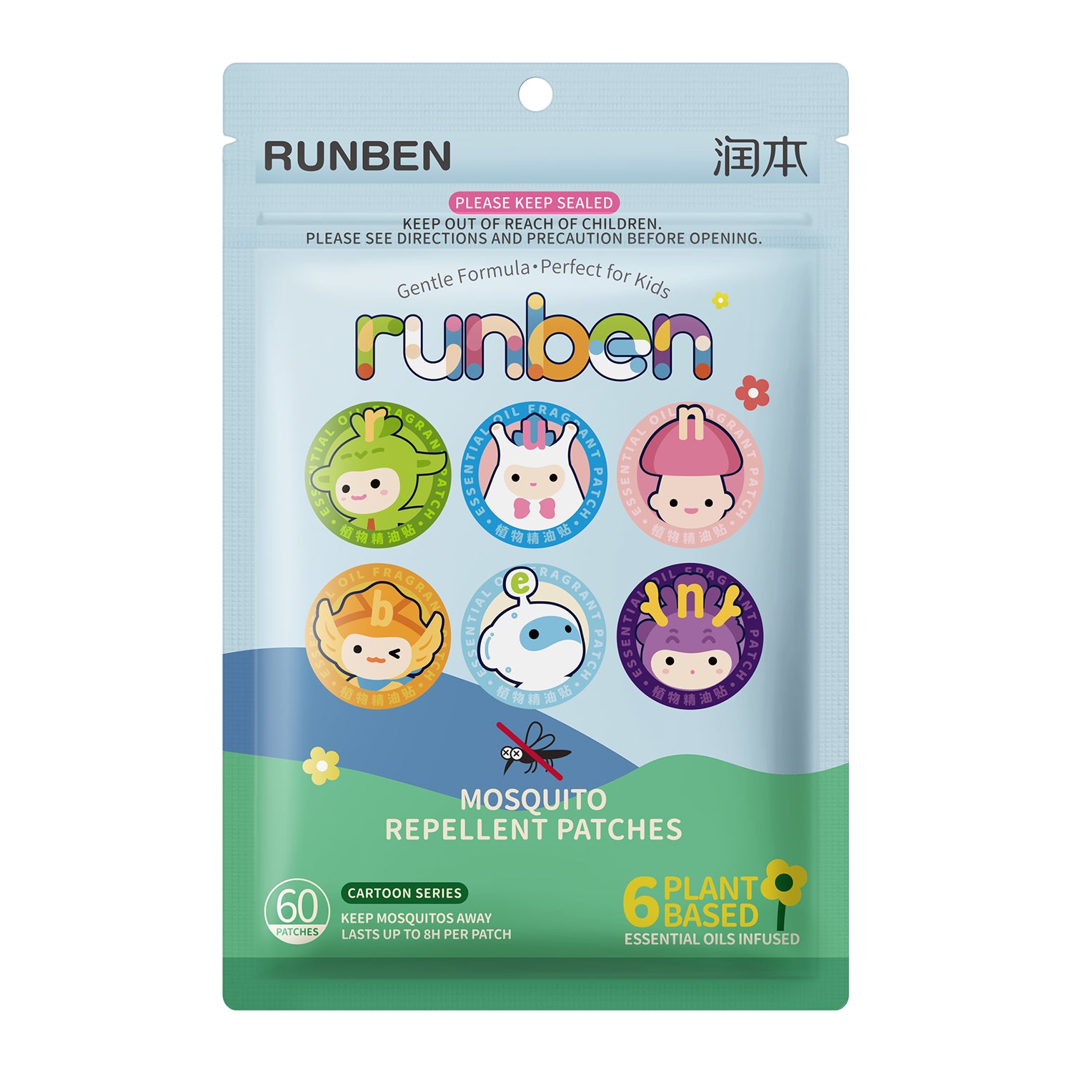 Mosquito Repellent Patches – RUNBEN